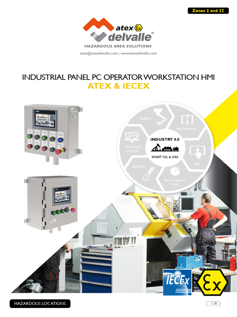 1 PC Workstation Monitor Hmi Hazardous Locations en 1.18 | PDF ...