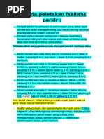 Standar Ruang Parkir Kendaraan | PDF