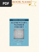 David M. Burton - Elementary Number Theory, 5th Edition (2002) | PDF ...