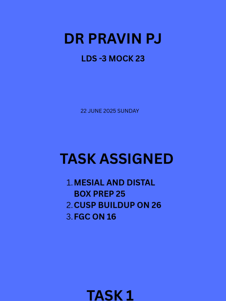 LDS 3 Manikin Mock Exam Practice Sample | PDF
