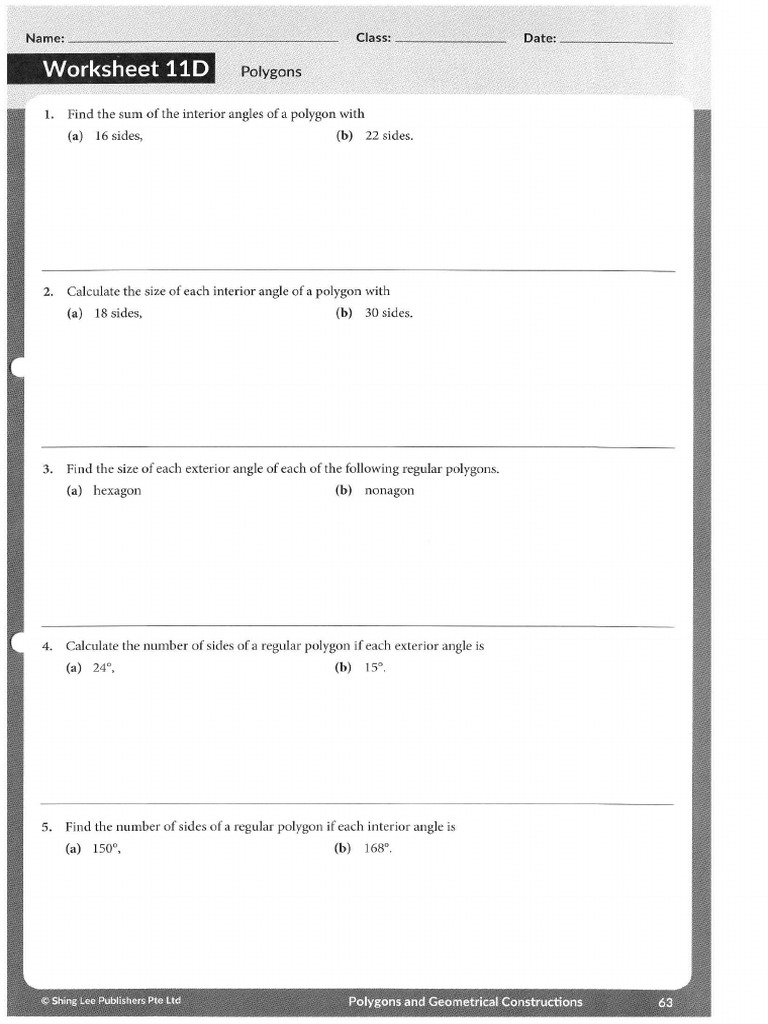 11D Think Mathematics Workbook 1B | PDF