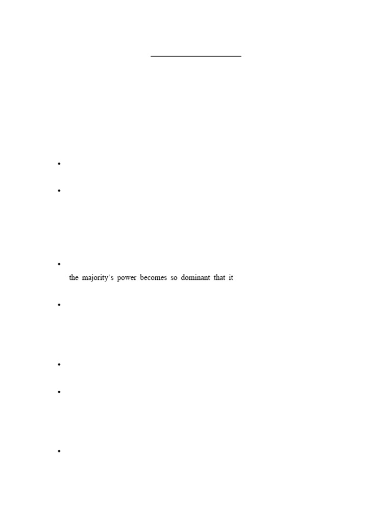 Unit 4 ISSUES in DEMOCRACY Majority Rule and Minority Rights | PDF ...