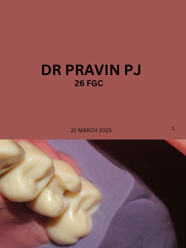 Full Gold Crown Prep For LDS 3 / ORE 2 Manikin Exam | PDF