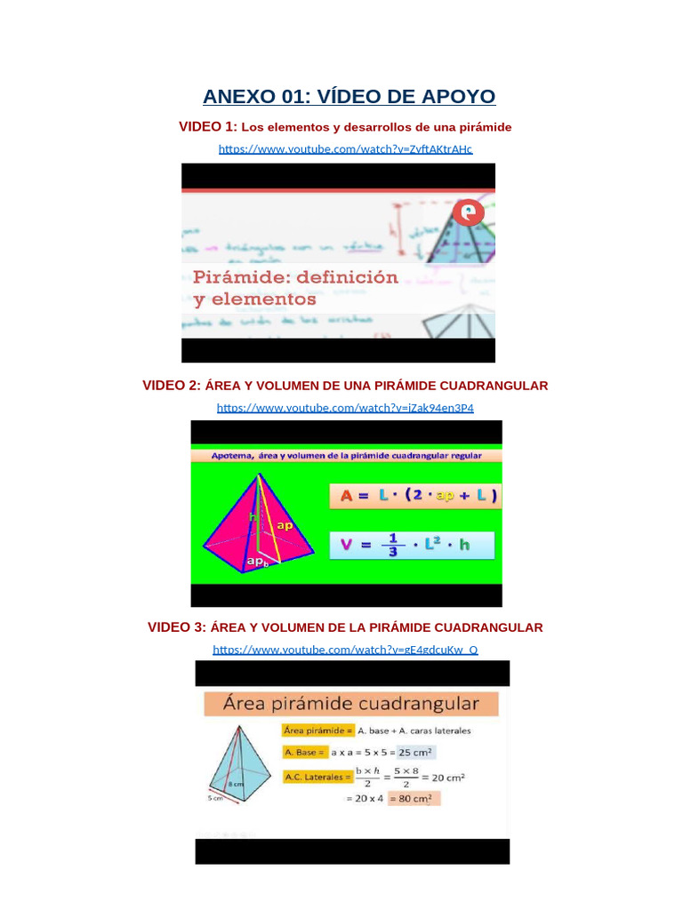 Anexo - Unidad 4 - 3° - Matemática - Sem 2 | PDF