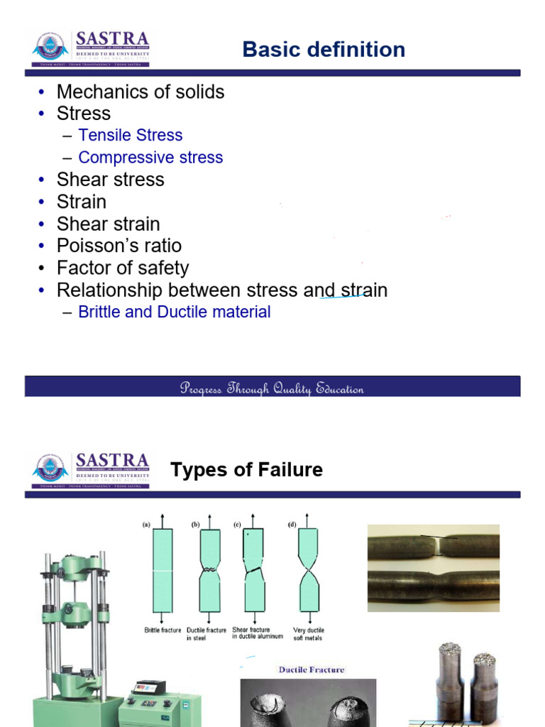 Stress, Strain & Elastic Constants | PDF | Young's Modulus | Elasticity ...