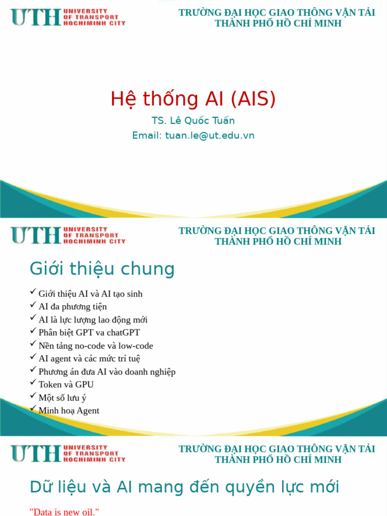Hệ thống AI (AIS) | PDF