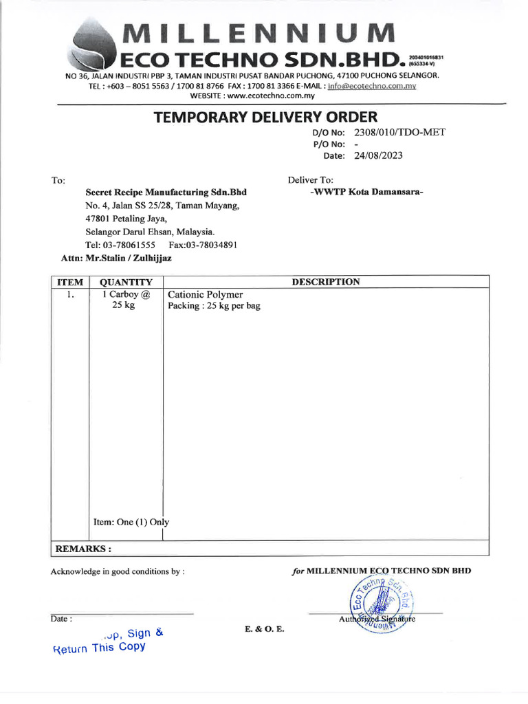 Tdo 2308 010 Srkd Pdf