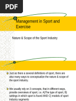 Sectors in Sport: Private, Public, Voluntary | PDF | Policy | Economies