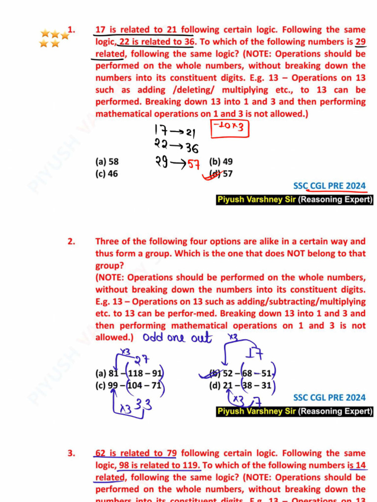 PYQ Practice 20 Feb Class PNG - 491265 - Crwill | PDF