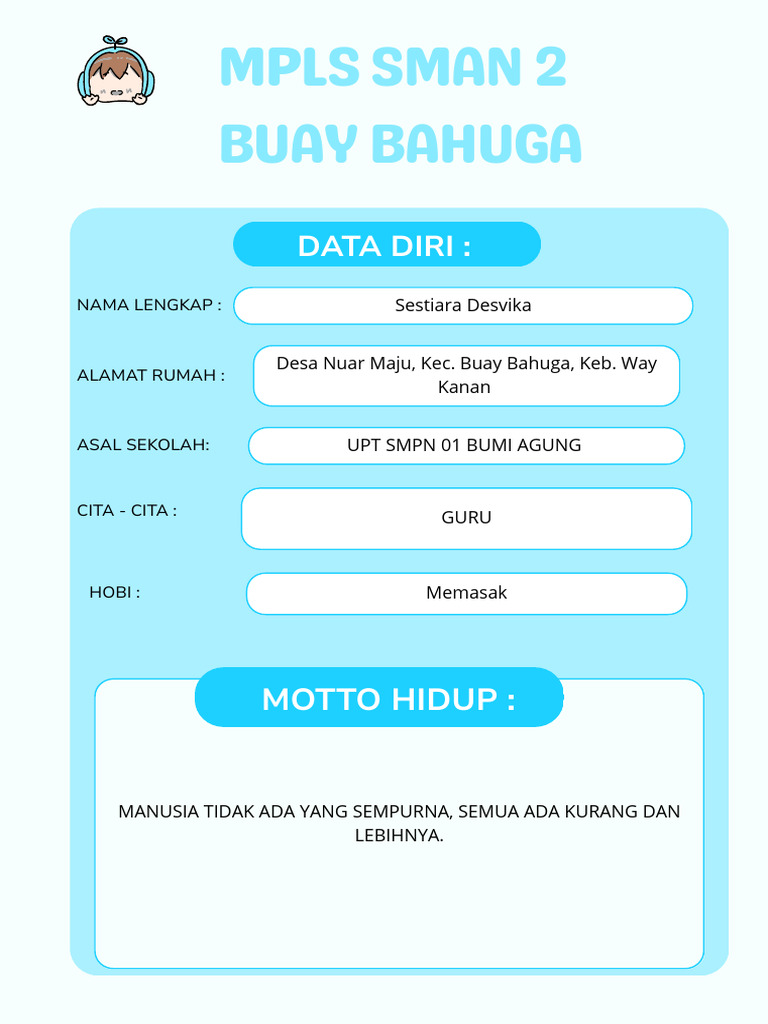 Perkenalan Diri Siswa Lembar Kerja Hijau Dan Putih Sederhana_20250712_181805_0000 | PDF
