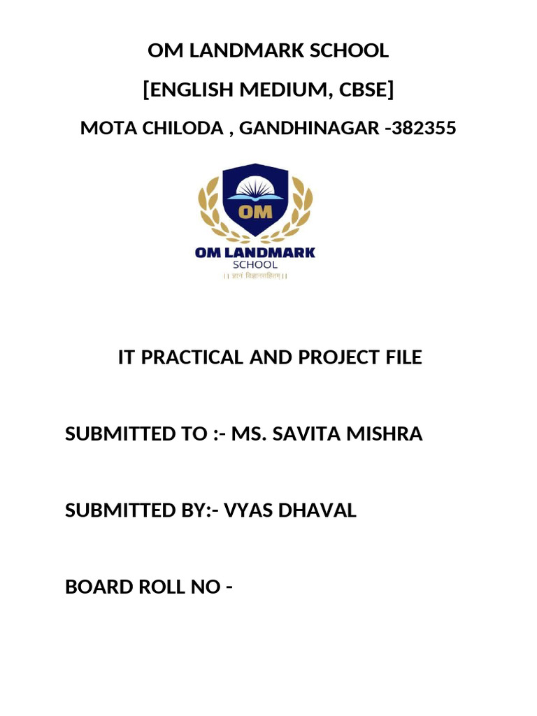 Practical Certificate | PDF