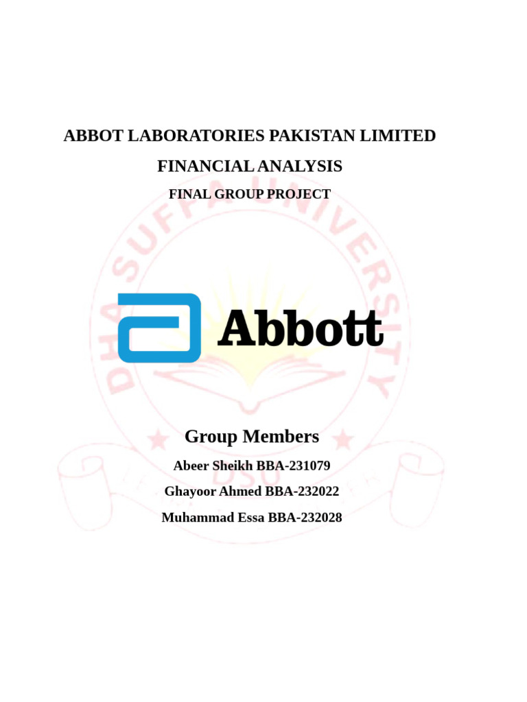 Abbott Pakistan Financial Overview 2024 | PDF | Revenue | Abbott ...
