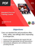 SFA TRAINING MODULE Week 1 | PDF | Wound | First Aid