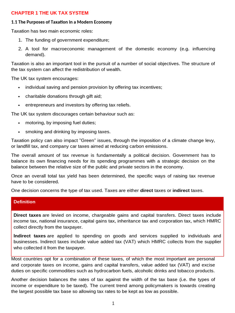 Tax Notes | PDF | Taxes | Double Taxation