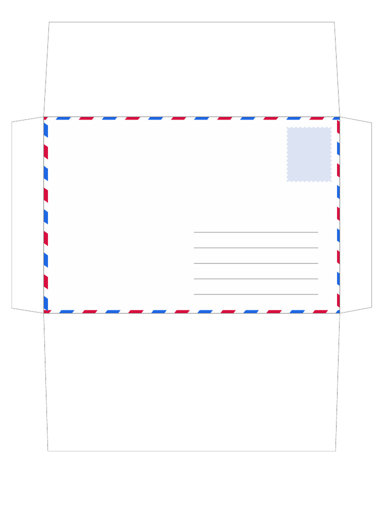 Amplop Airmail | PDF