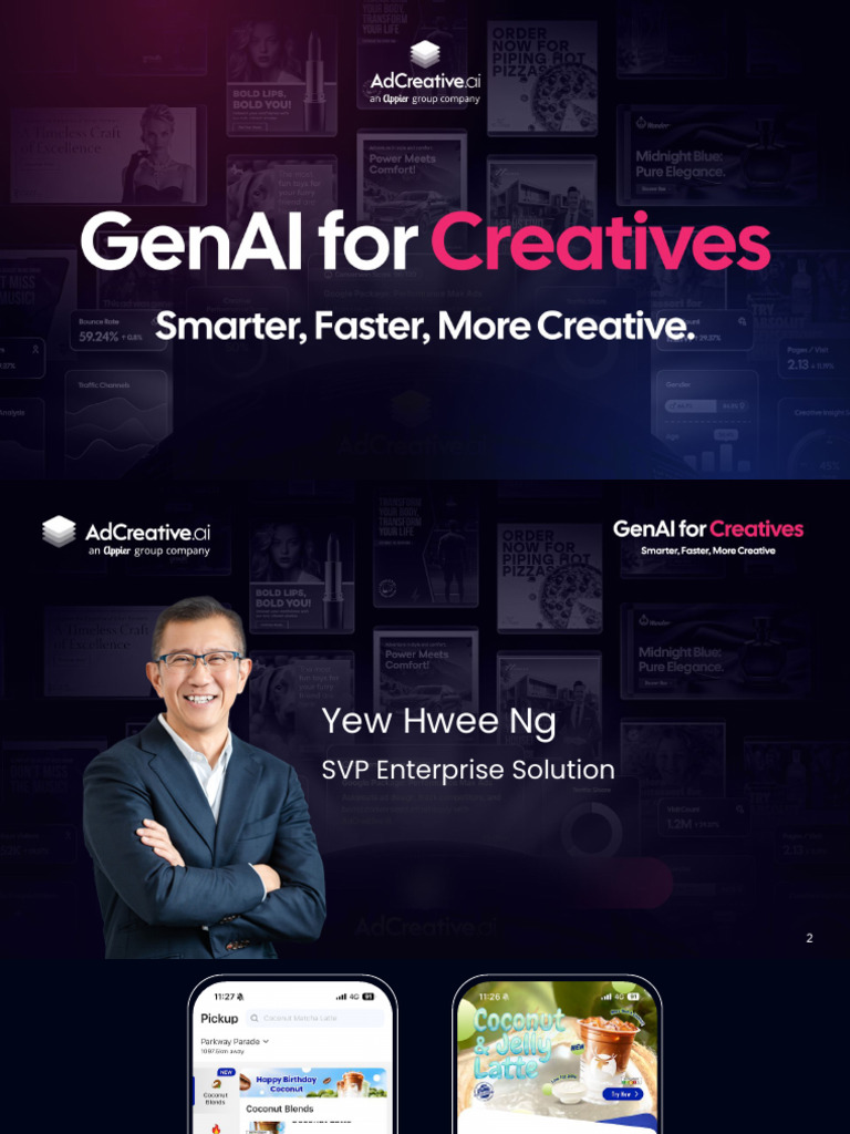 AdCreative - Ai Product Roadshow Deck | PDF