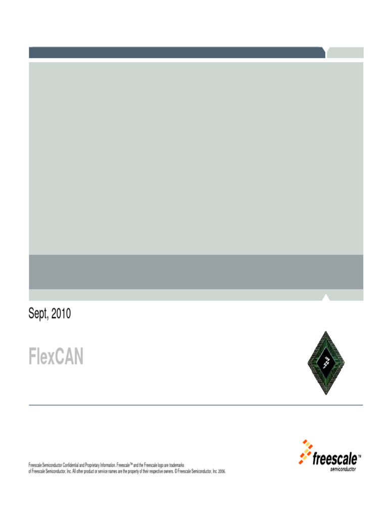 FlexCAN Training Material | PDF | Computer Architecture | Computing