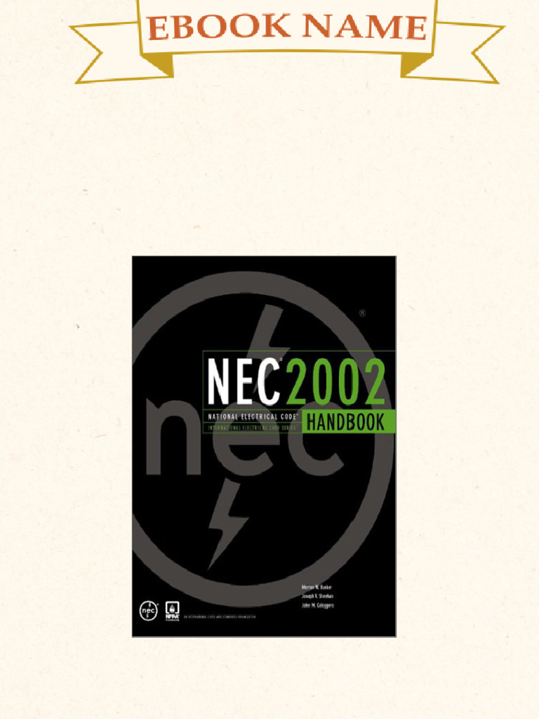 National Electrical Code 2002 Handbook National Fire Protection ...