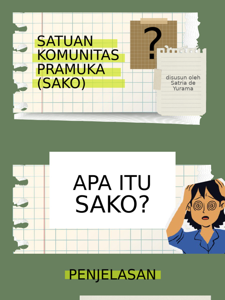 Pengertian dan Tujuan Sako Pramuka | PDF