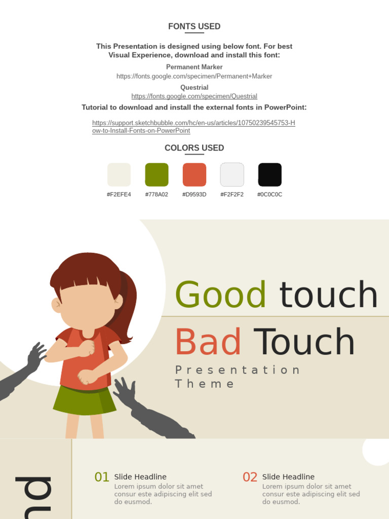 Good Touch Bad Touch Static 16x9 | PDF