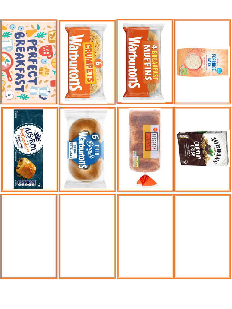 Breakfast Choices | PDF