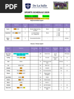 DSO Selection Schedule 2025-26 | PDF