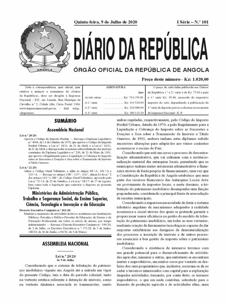 Código de Imposto Predial | PDF