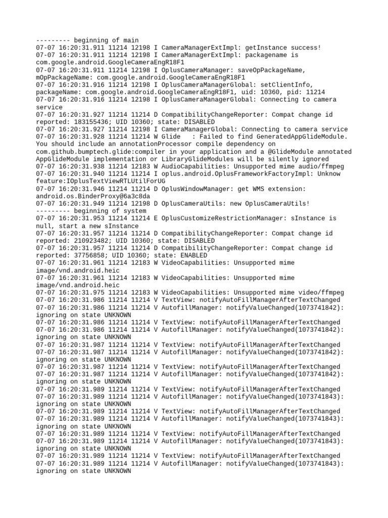 Log Cat 1751883631842 | PDF | Computing | Software