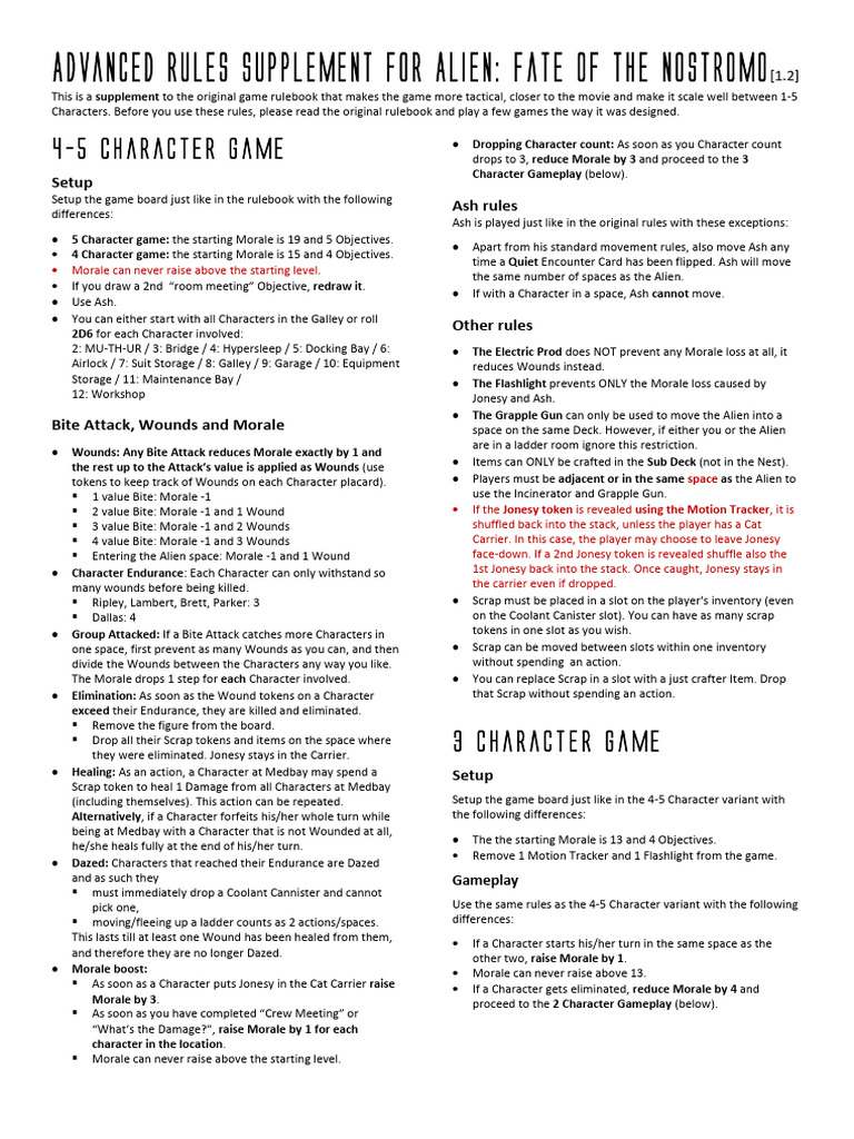 Jonesy Token Gameplay Rules | PDF