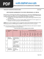 COAP 2025 Important Dates and Schedule | PDF