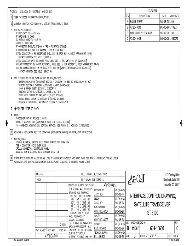 604 10680 C - (ST3100 Ase) | PDF