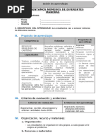 Sesion Representamos Numeros de Diferentes Formas | PDF | Sustracción ...