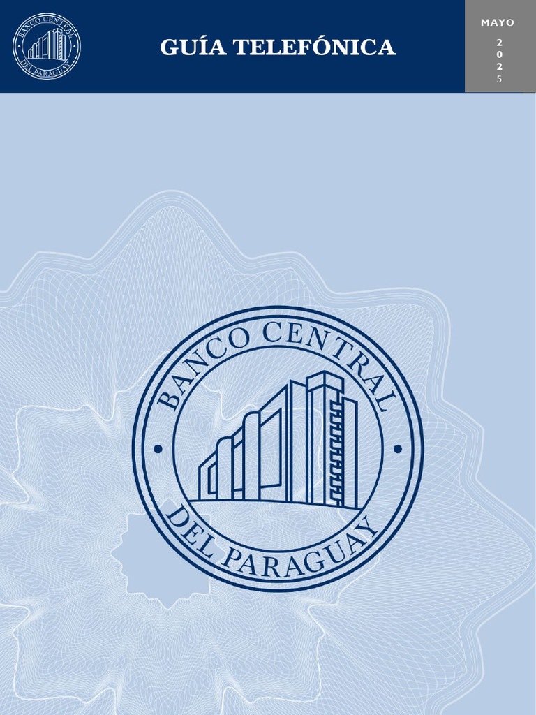 Guía Telefónica Paraguay 2025 | PDF | Negocios económicos | Economias