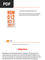Aplicacion de La Norma Mexicana Pesos y Dimensiones Nom-012-Sct-2-2017 | PDF