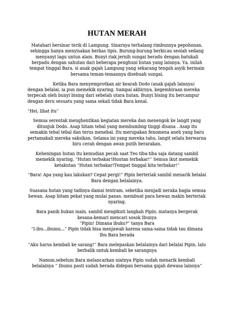 Hutan Merah Aura | PDF