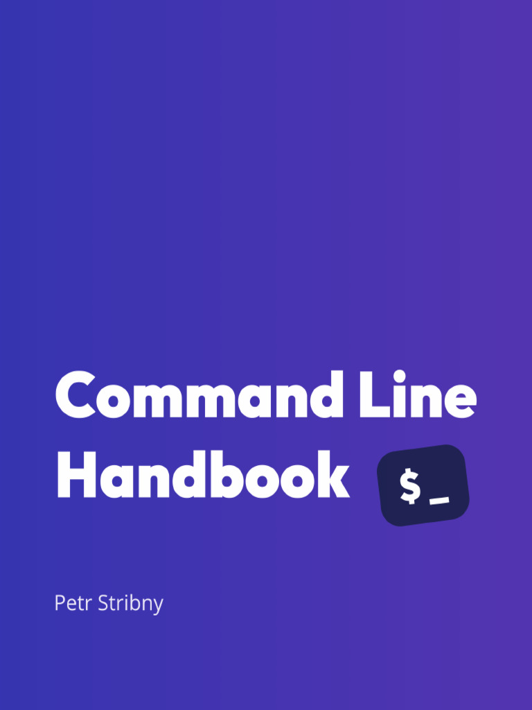 Command Line Handbook 2025 05 | PDF | Graphical User Interfaces | Command Line Interface