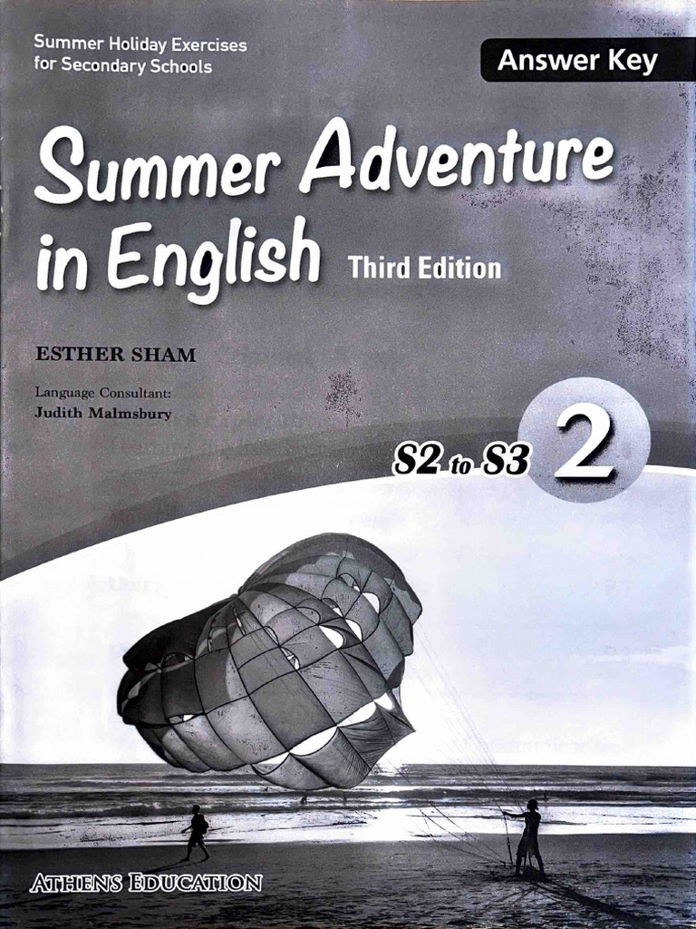 Summer Adventure in English S2-S3 Guide | PDF
