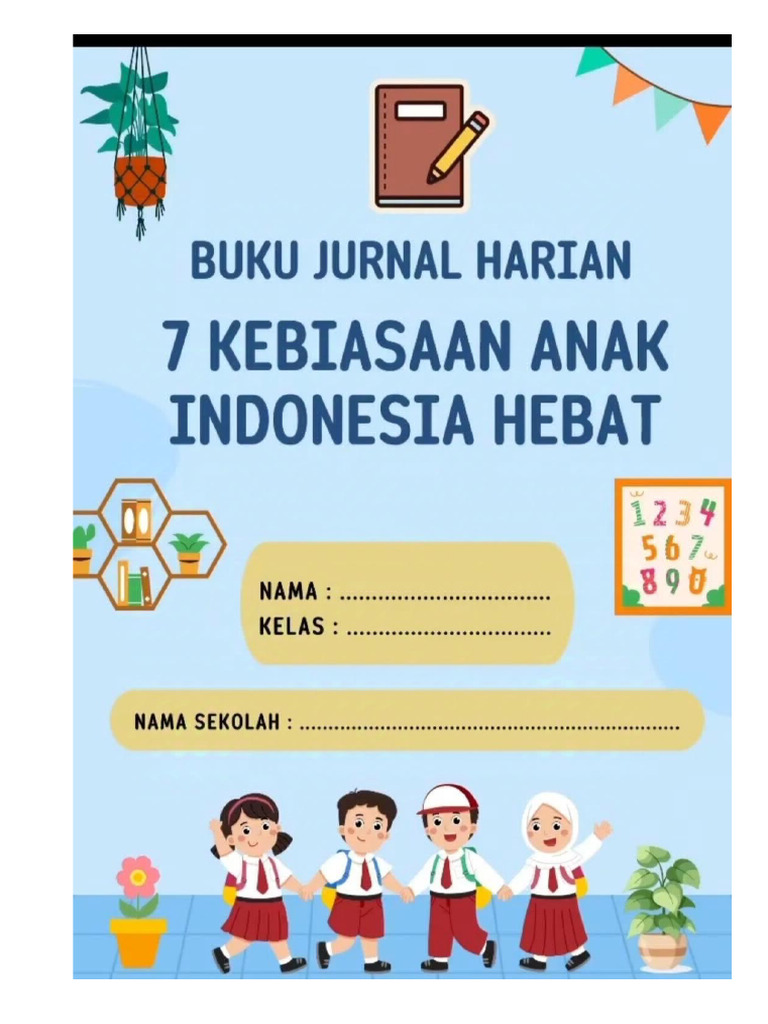 Jurnal 7 Kebiasaan Anak Indonesia Hebat | PDF