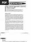 Lexical approach activities | Lexicon