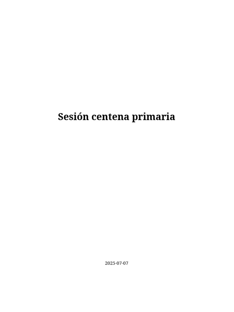 Sesion Centena | PDF | Ciencia cognitiva | Aprendizaje