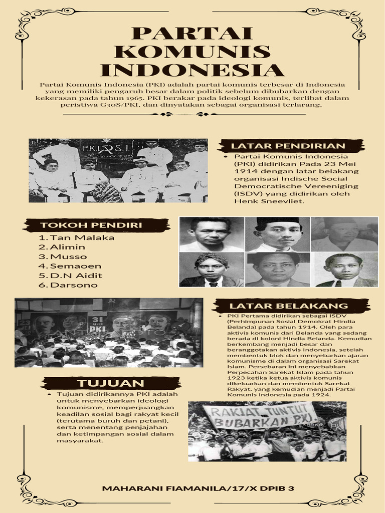 Partai Komunis Indonesia | PDF