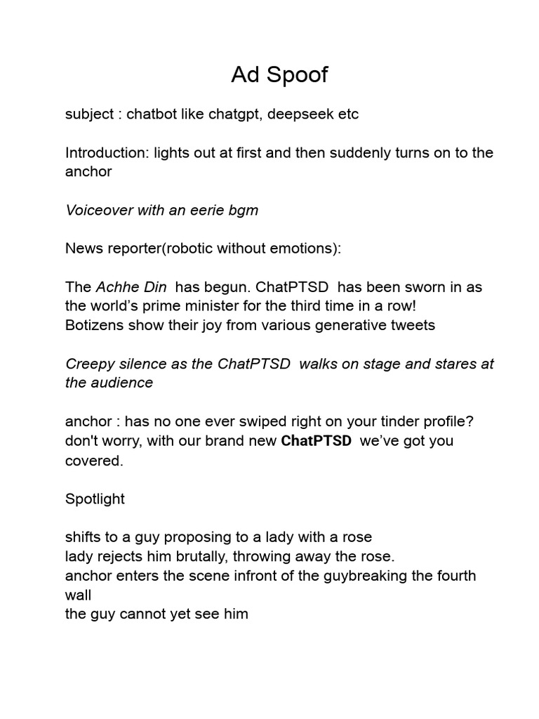 Ad Spoof | PDF | Cricket