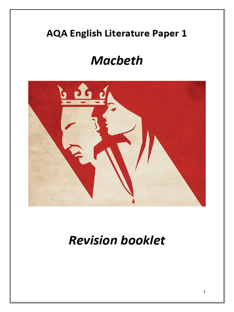 Macbeth Revision Booklet MLY | PDF | Macbeth