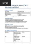 RPL Konseling Individual | PDF