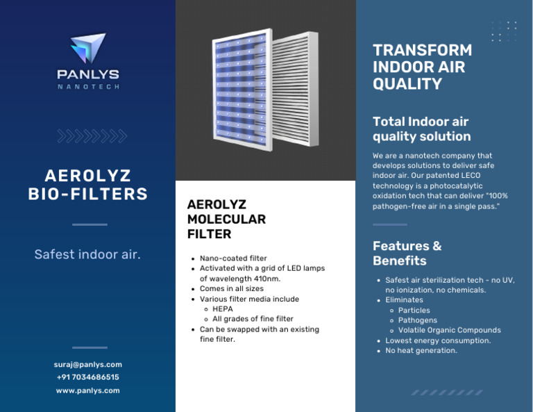 Aerolyz Bio Filter | PDF