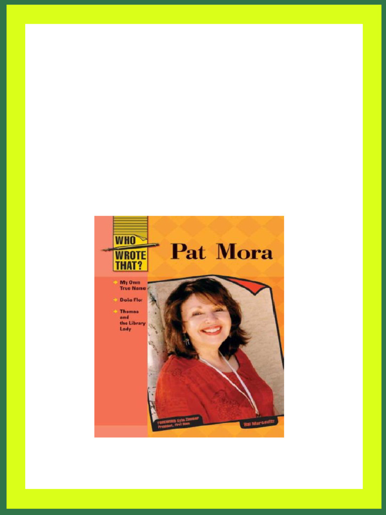 Pat Mora Hal Marcovitz PDF Download | PDF | Jesus | Christology