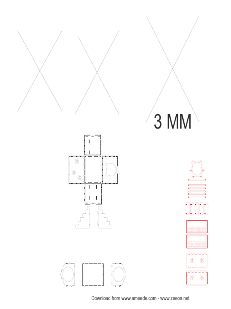 Cat House E0022094 File CDR and DXF Free Vector Download For Laser Cut ...