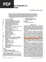 Superheated Steam Properties Table | PDF | Enthalpy | Steam