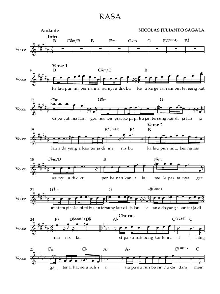 Rasa Score Analysis and Breakdown | PDF