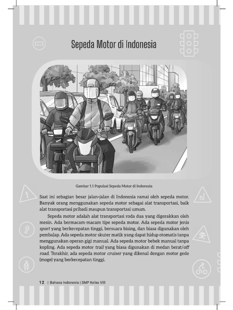 Sepeda Motor Di Indonesia | PDF